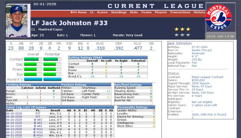 Reports - OOTP Developments Forums