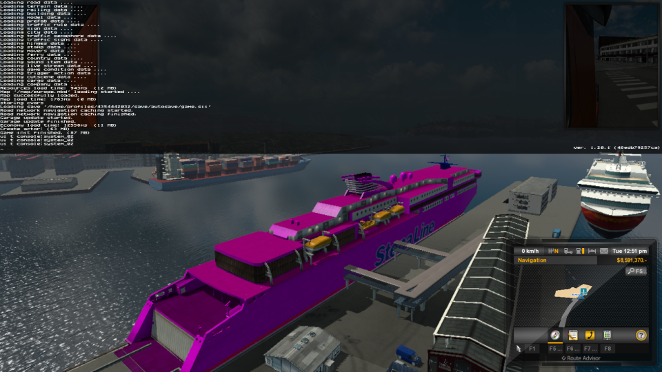 Pink/puple barn [30246] - SCS Software