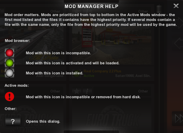 Improve Mod Manager Help - SCS Software