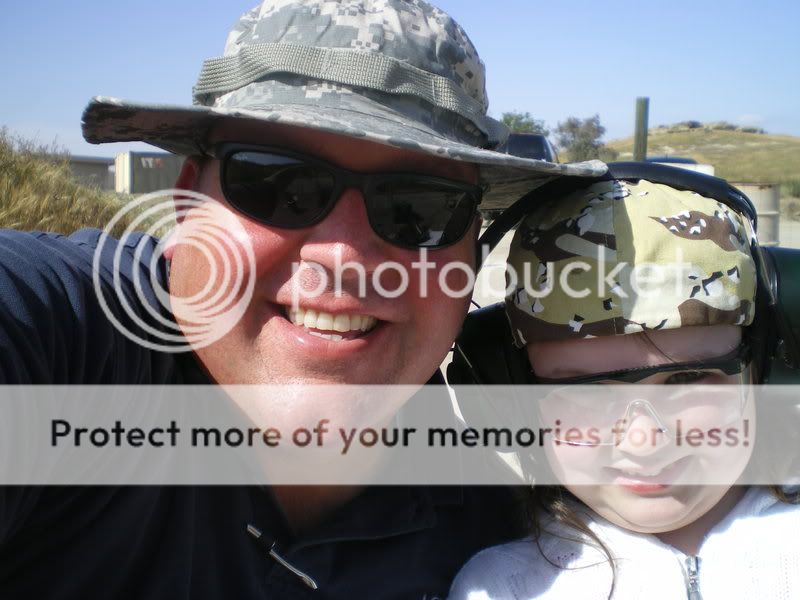 Me and Lil' Miss Sure Shot. - 24hourcampfire