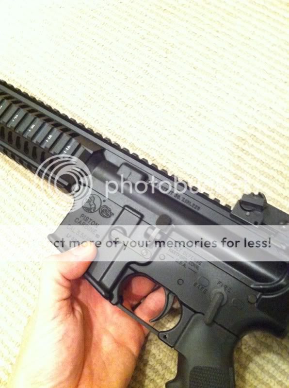 Colt 6940P Piston Carbine Complete upper $1400 w/buffer/spring/sights ...