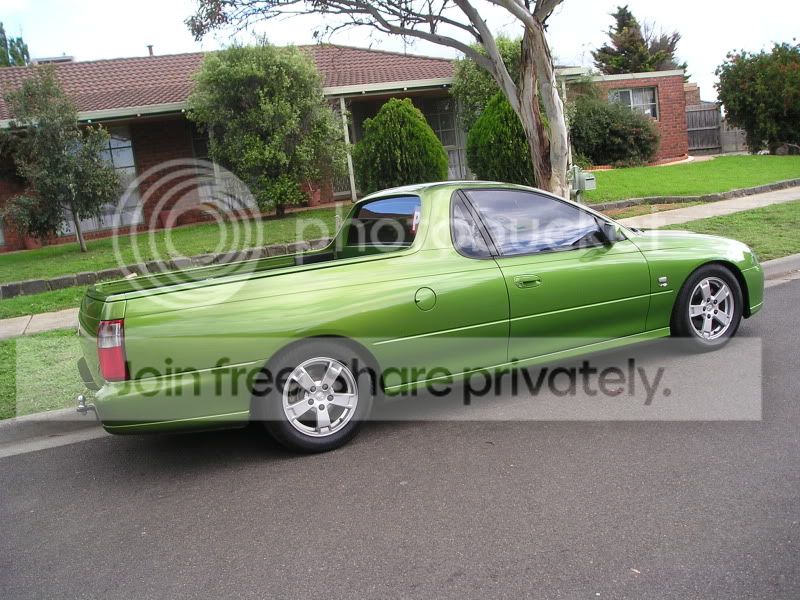 Kyle's 2003 Hothouse Green VY S UTE | Just Commodores