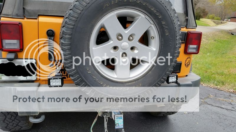 Home made rear LED light cube bar | Jeep Wrangler Forum