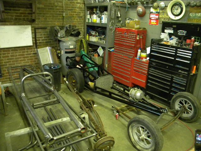 Projects - bending up some chassis research dragsters | The H.A.M.B.