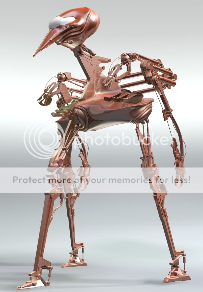 Roger Dean Martian Fighting Machine | SpaceBattles Forums