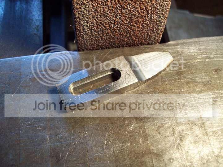 David Wesner - modified "Gus" model camp knife - WIP- Coop pics added ...