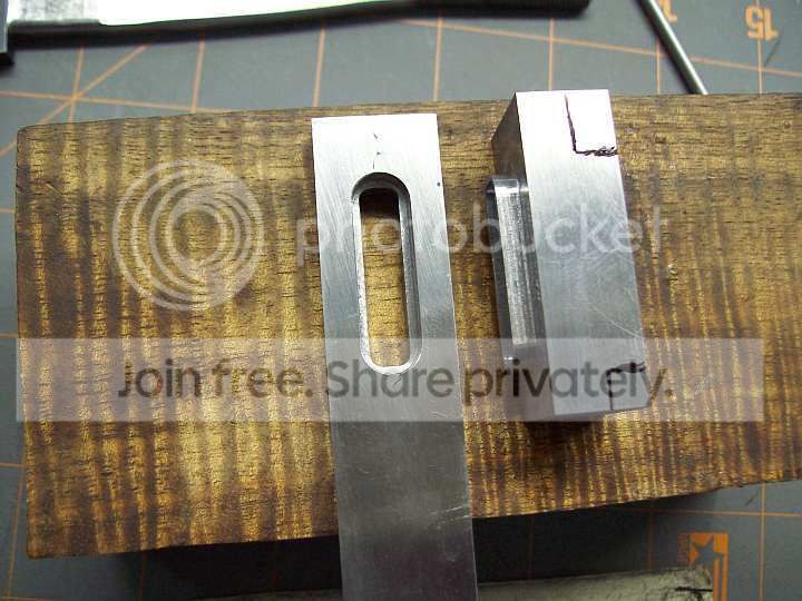 David Wesner - modified "Gus" model camp knife - WIP- Coop pics added ...