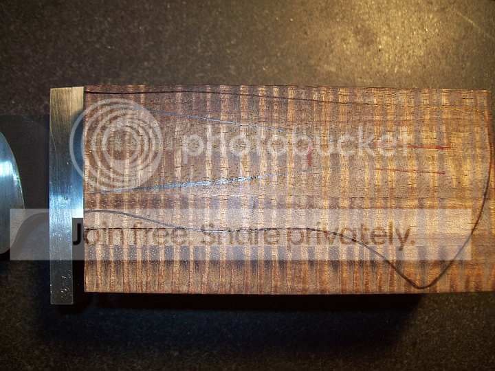 David Wesner - modified "Gus" model camp knife - WIP- Coop pics added ...